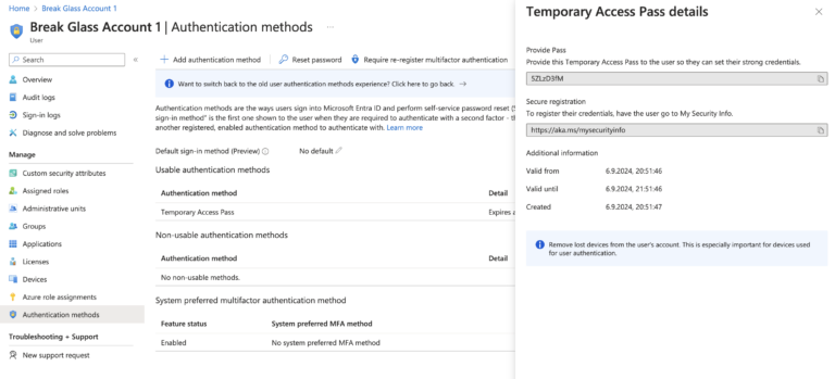 Best Practices - M365 Break Glass Account - M365 Blog - Julian ...
