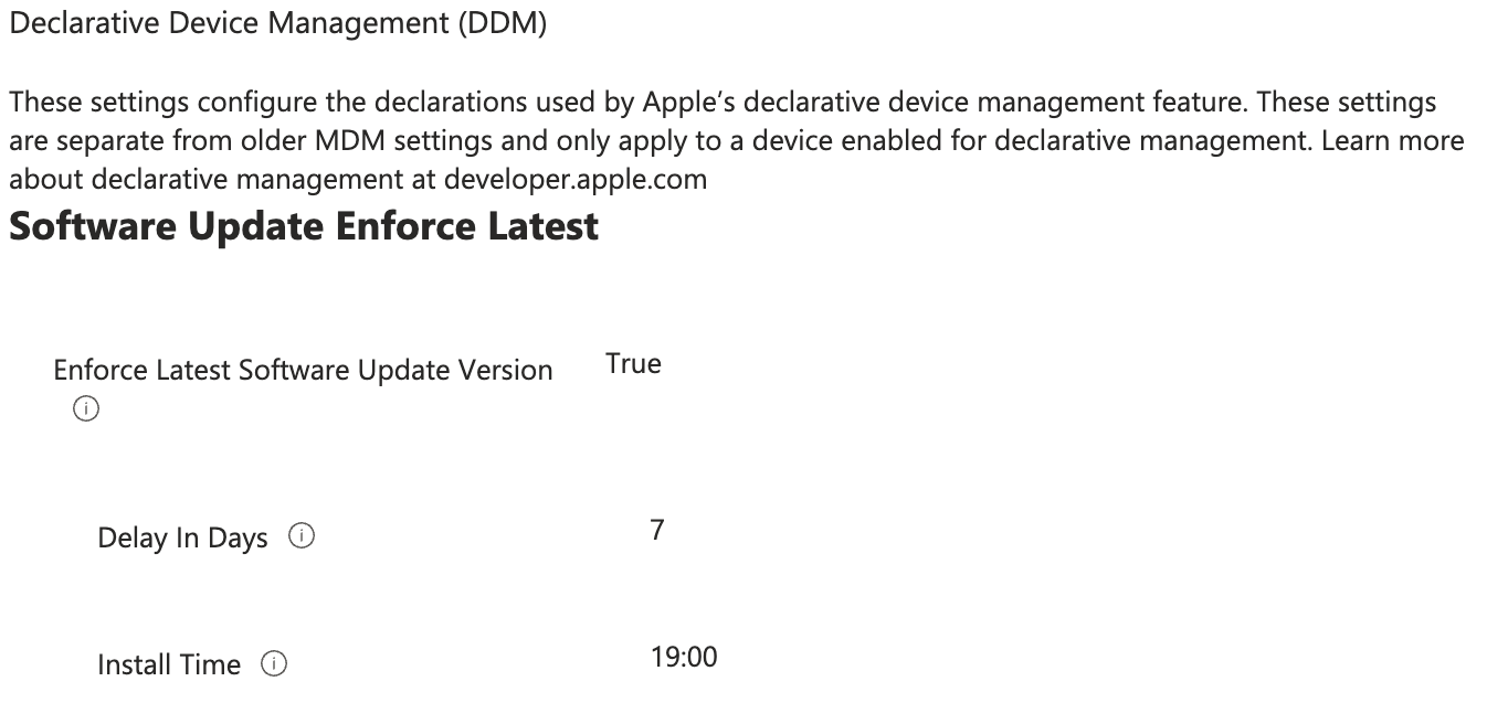 macOS & iOS Updates mit Intune per DDM effizient verwalten - M365 Blog ...